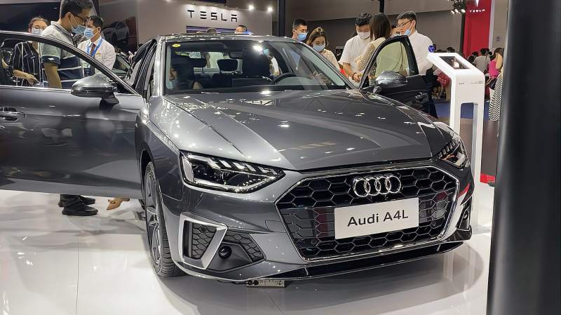 奥迪这波操作稳！全新A4L太帅，让步近6万上市热卖1.3万台,汽车,车评,好看视频
