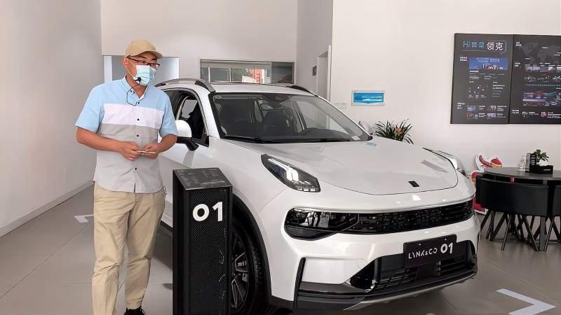 入门就配2.0T+8AT变速箱，2021款领克01落地才20W香不香？,汽车,车评,好看视频