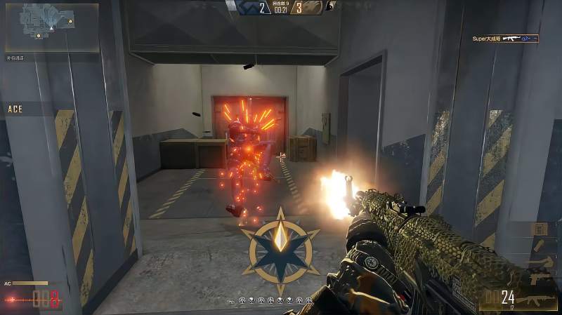 穿越火线HD：CFHD潜艇残局灭队1v6，向队友展示什么才叫枪法,游戏,射击游戏,好看视频