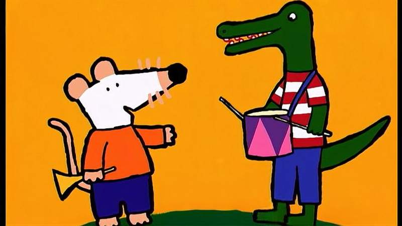 2-5岁英文早教动画小鼠波波Maisy.E028.Parade,母婴育儿,早期教育,好看视频