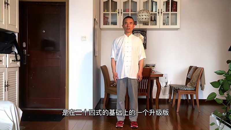 四十八式太极拳,01起势体育武术好看视频