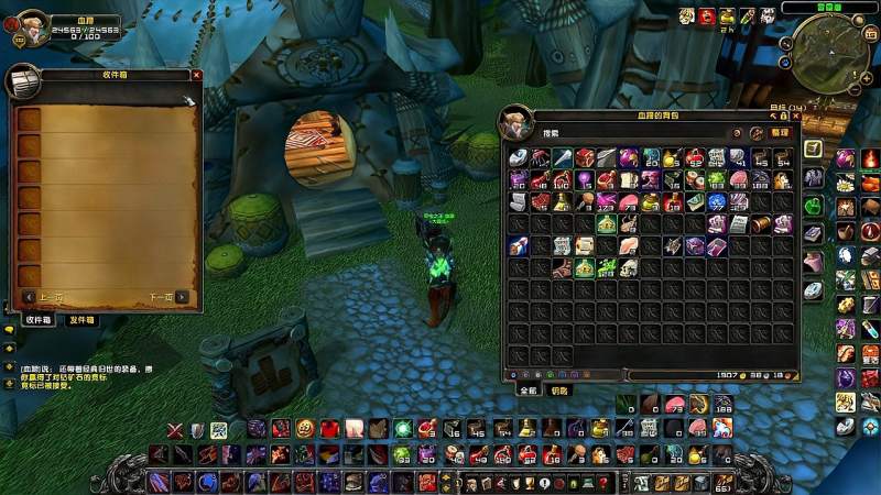 魔兽世界TBC单机335-2-在破碎大厅忘记路直接回城了,游戏,RPG游戏,好看视频