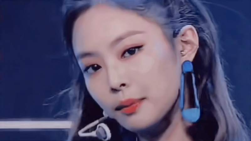 Jennie人间尤物金珍妮舞台的名场面，又酷又奶又性感的妮妮,音乐,流行音乐,好看视频