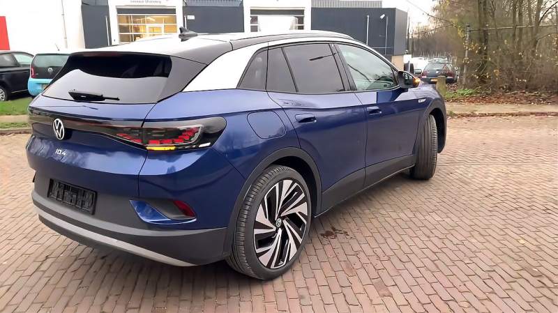 2021款大众ID4 MAX亮相，看了惊艳外观给一个不买的理由！,汽车,汽车改装,好看视频