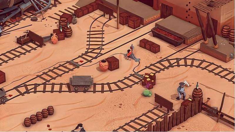 switch NS 埃尔希乔:荒野西部的传说 试玩实况 中文潜行逃脱动作,游戏,RPG游戏,好看视频