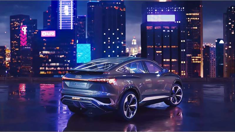 2021奥迪首款纯电动SUV，Q4e-tron,汽车,汽车广告,好看视频