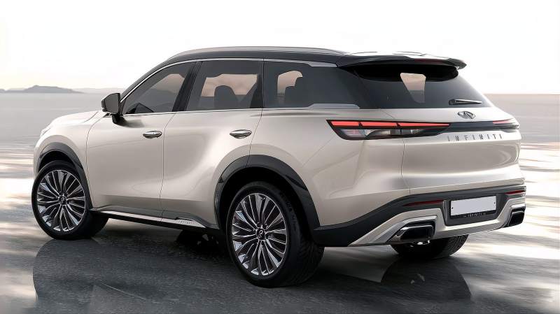 日产或换掉万年CVT，全新英菲尼迪QX60用9AT，造型刚猛！,汽车,车评,好看视频