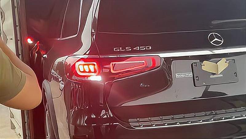 美国来的快递，奔驰GLS450,汽车,汽车改装,好看视频