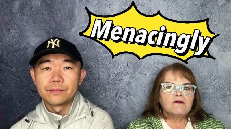 学常用英文单词menacingly,教育,在线教育,好看视频