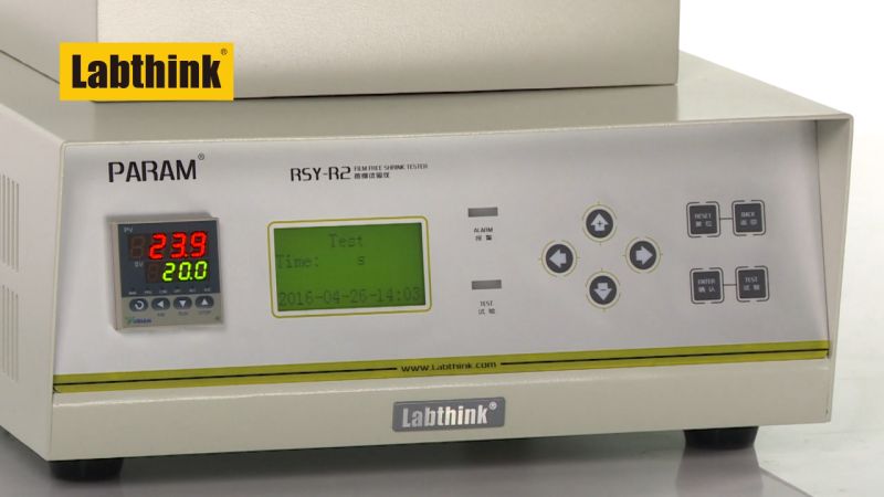 Labthink - RSY-R2薄膜热缩试验仪、热收缩率仪,科学,科普,好看视频