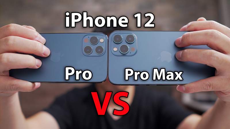 iPhone 12 Pro MAX开箱 VS 12Pro有什么不同,数码,数码综合,好看视频