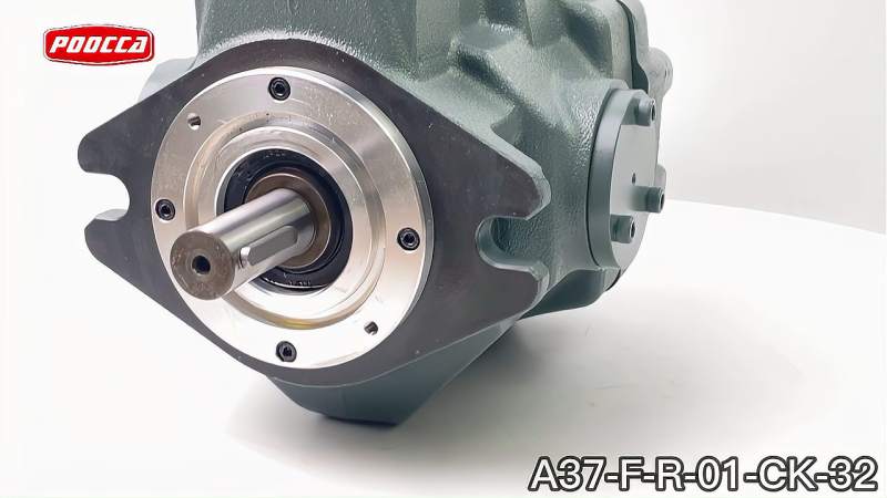 YUKEN油研变量柱塞泵A37-F-R-01-CK-32注塑机油泵,科技,机械,好看视频