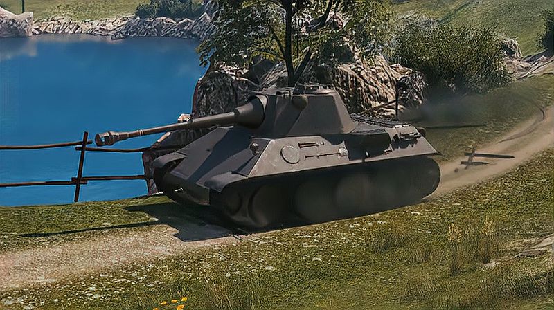 坦克世界：VK3002DB一个被忽视的MT！,游戏,射击游戏,好看视频