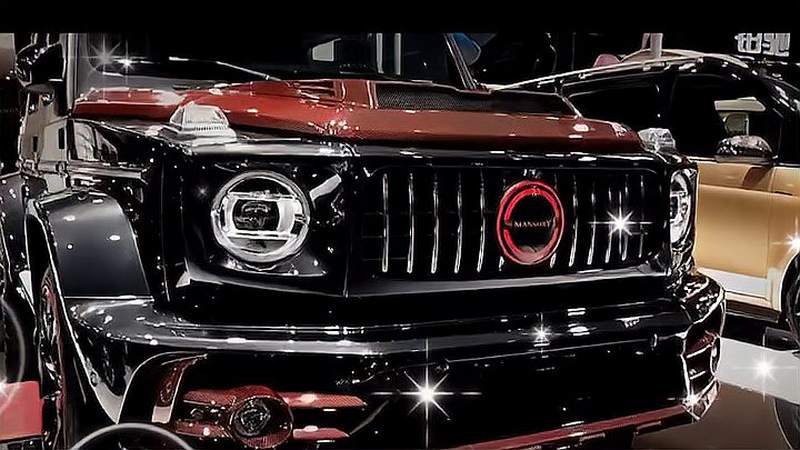 Mansory G63！惊艳红碳外观！惊艳双眼！这颜色你见过吗？,汽车,汽车改装,好看视频