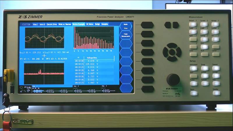 德国功率分析仪LMG671,教育,资格考试,好看视频