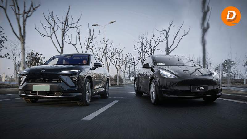 全面对比Model Y/EC6：蔚来有还手之力吗？,汽车,车评,好看视频