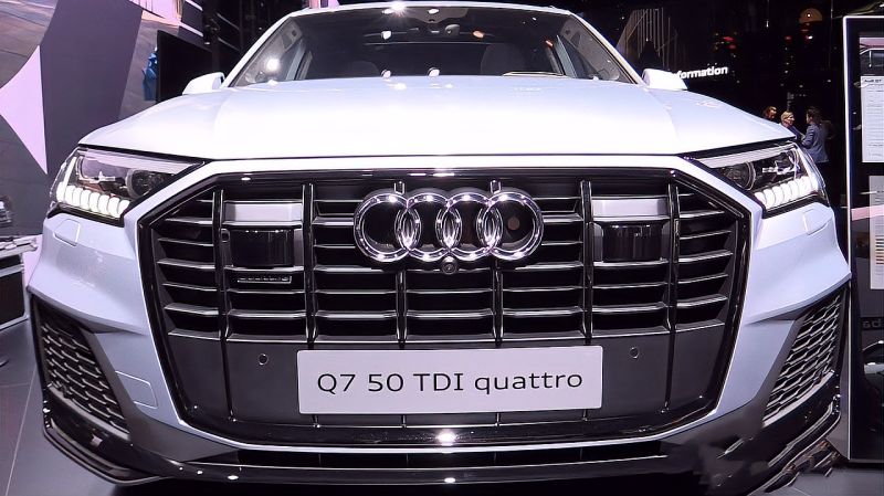 改款奥迪Q7大降价！68.98万一路降到60.98万！3.0T+8AT看啥宝马X5,汽车,车评,好看视频