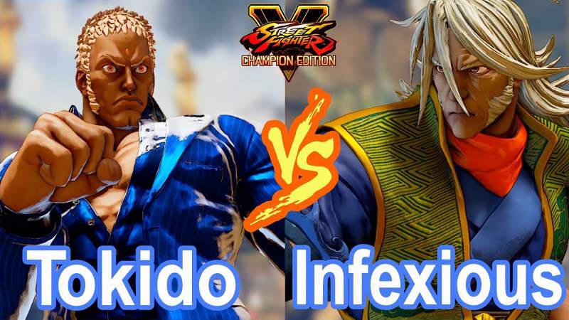 街霸 5：东大（尤里安）VS Infexious（是空）,游戏,动作游戏,好看视频