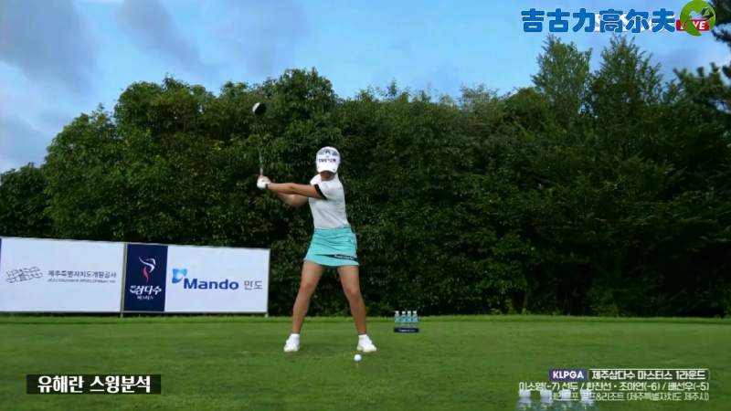 4D挥杆第二波—KLPGA职业女球员高振英,体育,高尔夫,好看视频