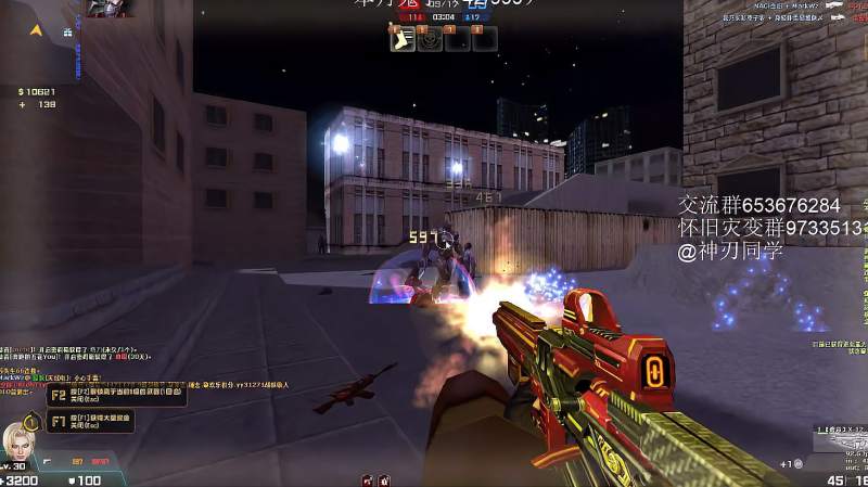 CSOL全新超凡人物战神杰西卡配合X12只需要15发子弹充能！,游戏,射击游戏,好看视频