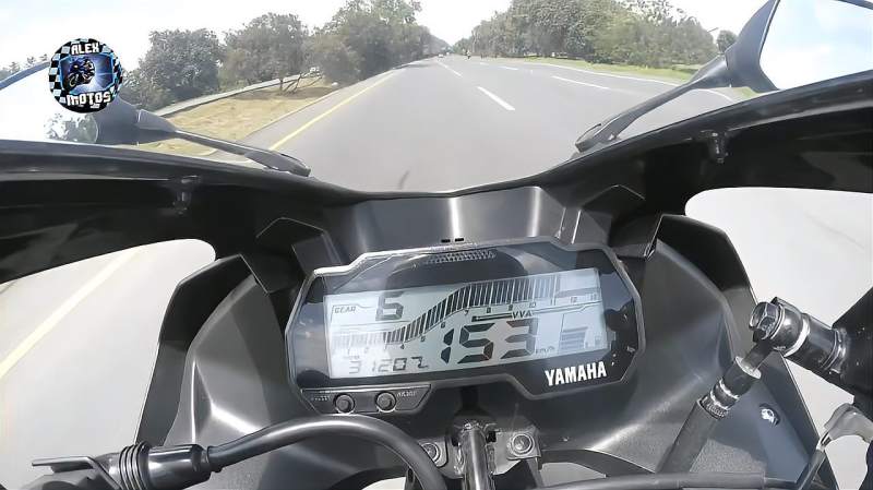 雅马哈R15极速测试，GW250比不了！,汽车,车评,好看视频