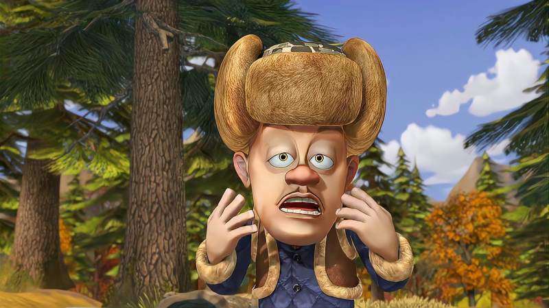 大家知道光头强秘密后，光头强害羞的都脸红了，真是太可爱了,动漫,国产动漫,好看视频