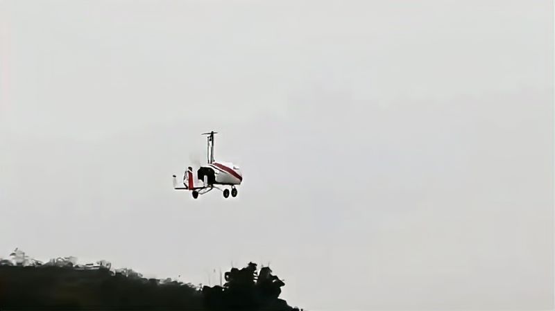 全球首款自转旋翼物流无人机京东JDX-500“京蜓”,军事,航空航天,好看视频