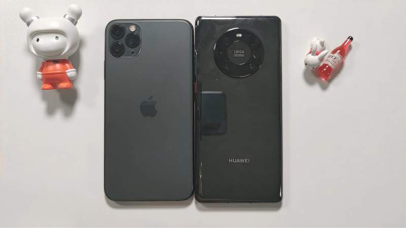 iphone11和华为mate40网速对比，结果意料之中，但没想到超这么多,数码,数码综合,好看视频