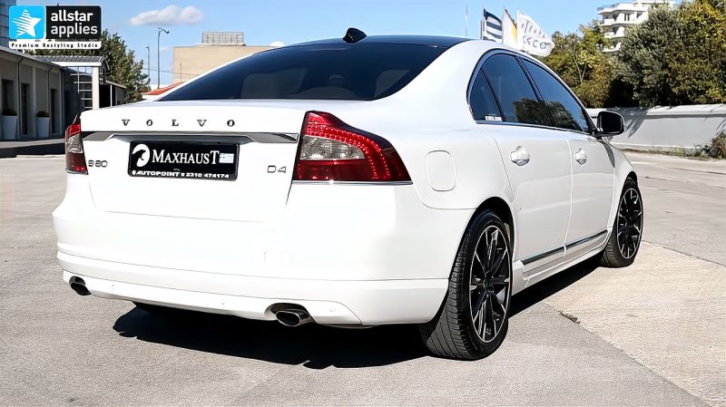 沃尔沃S80加装「Maxhaust」气场不输三系,汽车,车评,好看视频