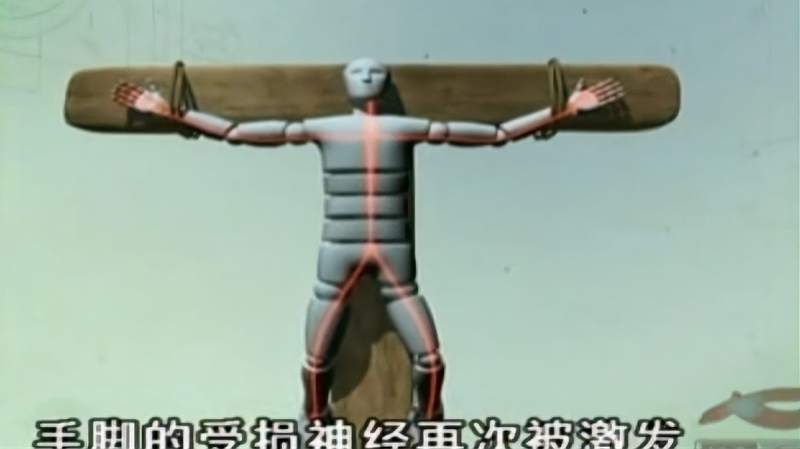 古代刑具8:古罗马十字架刑罚,罪犯手脚被钉住,死亡过程极其痛苦好看视频