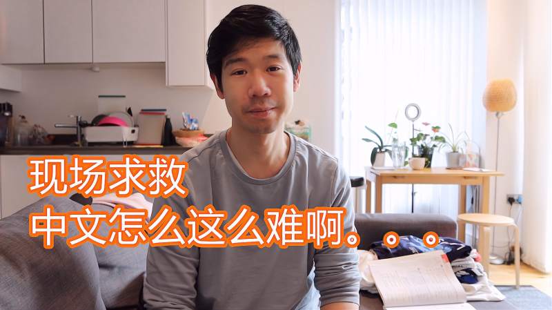 外国人学中文有多难？人手一本孔子学院教科书！大卫快要崩溃了~,搞笑,幽默短剧,好看视频