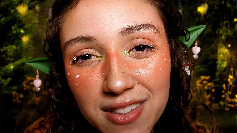 Jocie B ASMR 蘑菇精灵 助眠 耳机必备,时尚,化妆,好看视频