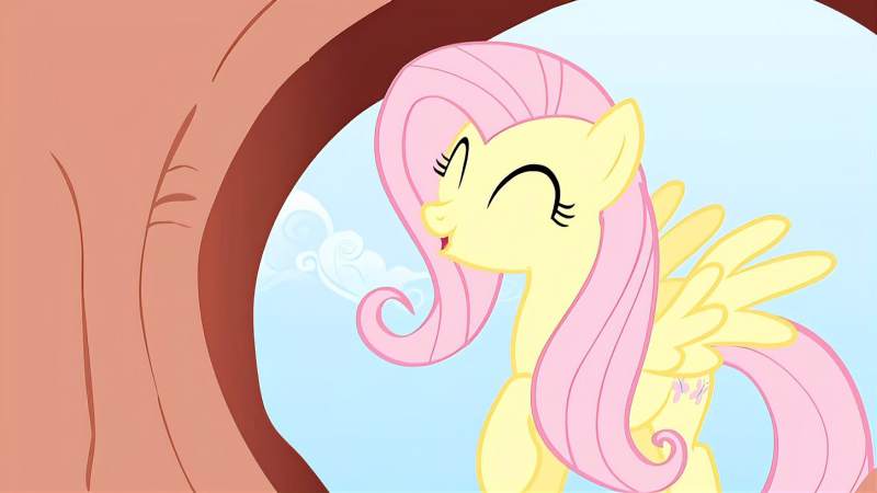 小马宝莉：柔柔给云宝做应援，可性格原因，加油声也很温柔,动漫,欧美动漫,好看视频