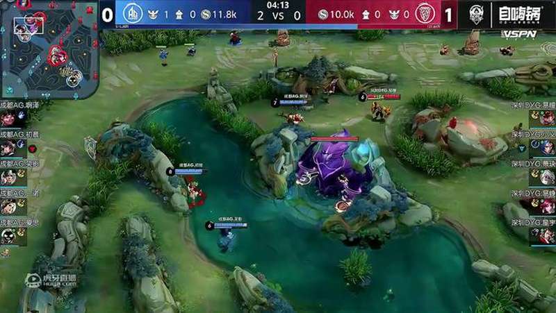 DYG vs AG超玩会-2 KPL春季赛,游戏,moba游戏,好看视频
