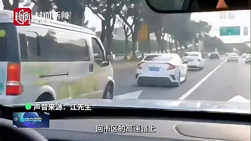 高速路行驶途中引擎盖上窜出老鼠社会交通事故好看视频
