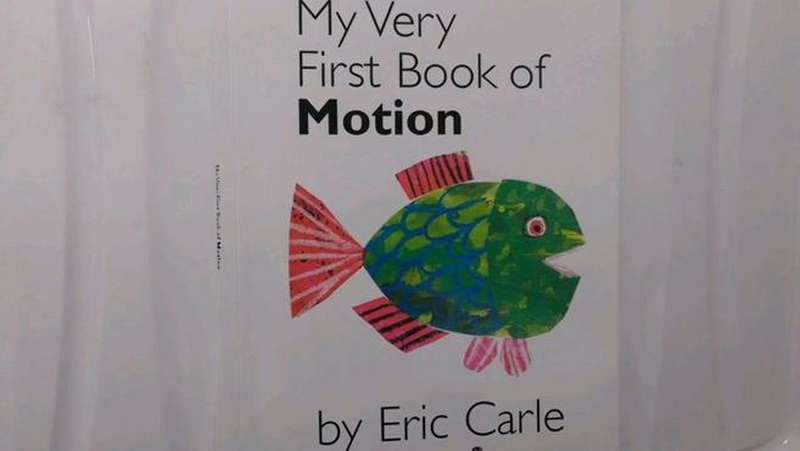 读绘本学英语 世界经典绘本《my very first book of motion》动,母婴育儿,早期教育,好看视频