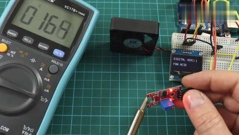 4种流行的arduino温度传感器，用arduino制作温度传感器教程科技科技奇趣好看视频