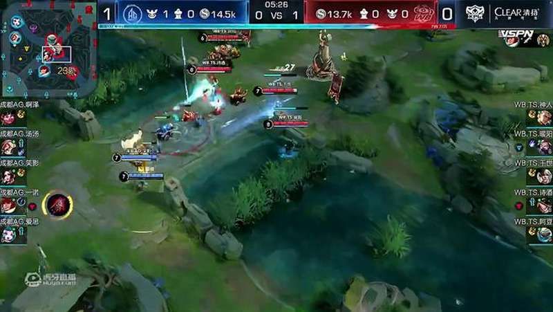 WB.TS vs AG超玩会-2 KPL季后赛,游戏,moba游戏,好看视频